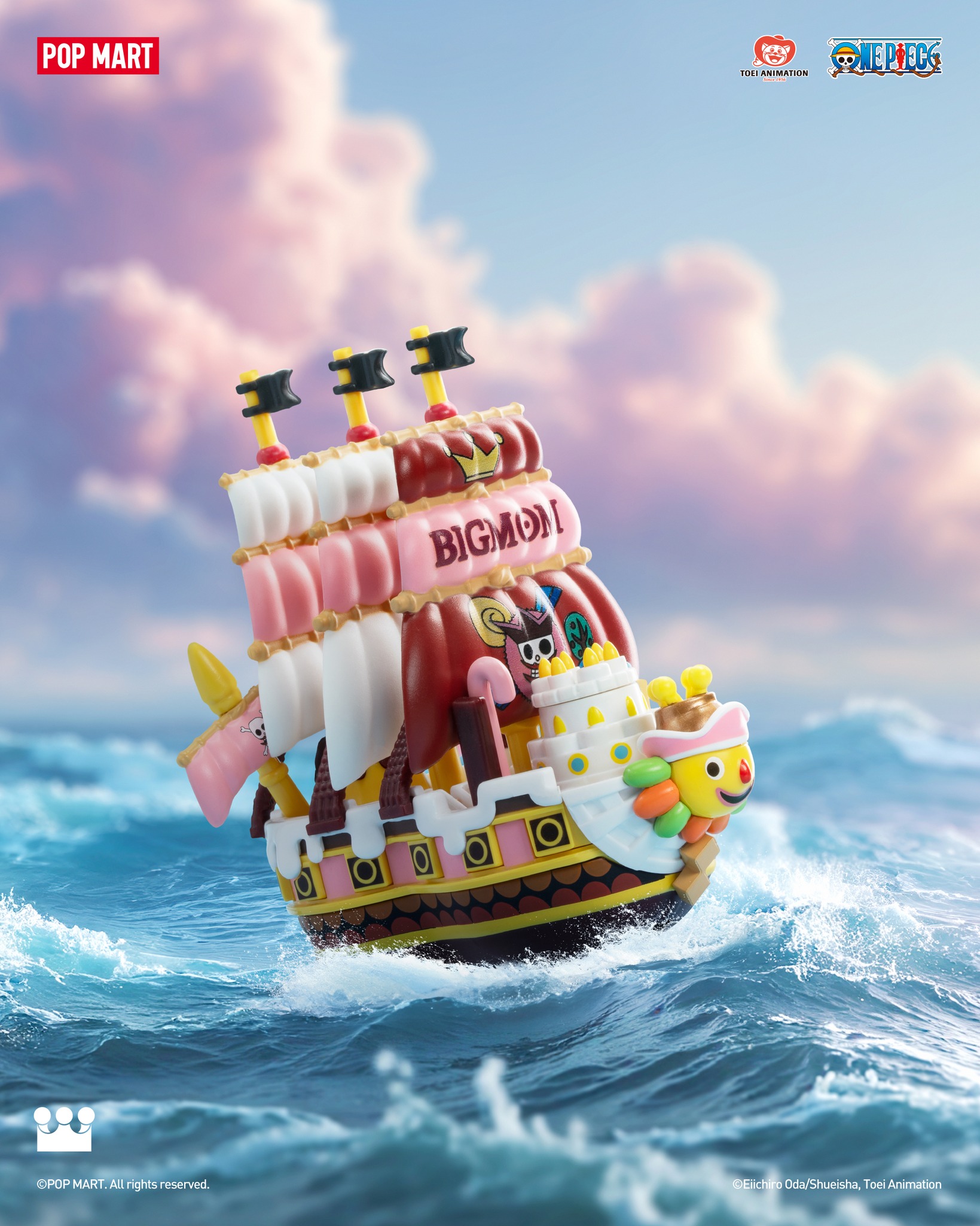 《ONE PIECE 航海王 × POP MART 泡泡瑪特》船艦系列公仔 8/22 盛大登場！全12+1款完整收藏攻略一次看 - oneone宇宙