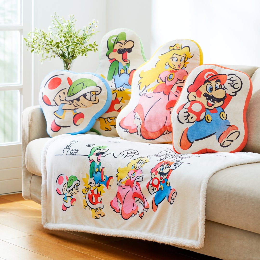 Nintendo 福岡 開幕限定！「超級瑪利歐 Family Life 系列」家居雜貨登場 把瑪利歐帶回餐桌與客廳 - oneone宇宙
