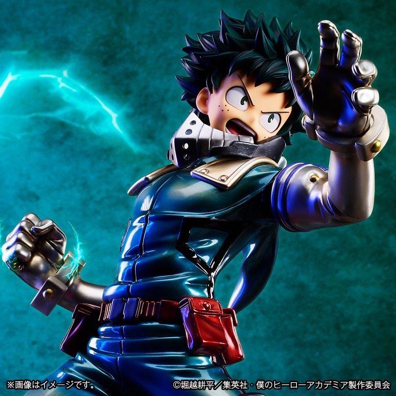 《我的英雄學院》FREEing「B-style 綠谷出久 金屬色 Ver.」登場！1/4 巨大比例 × 金屬塗裝極致升級 - oneone宇宙