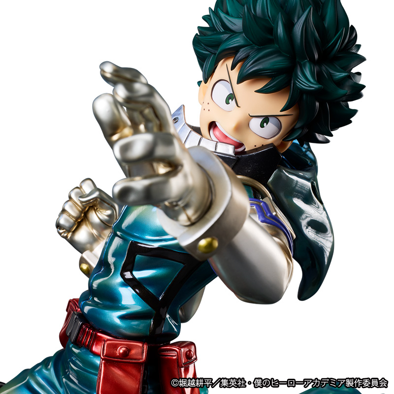 《我的英雄學院》FREEing「B-style 綠谷出久 金屬色 Ver.」登場！1/4 巨大比例 × 金屬塗裝極致升級 - oneone宇宙