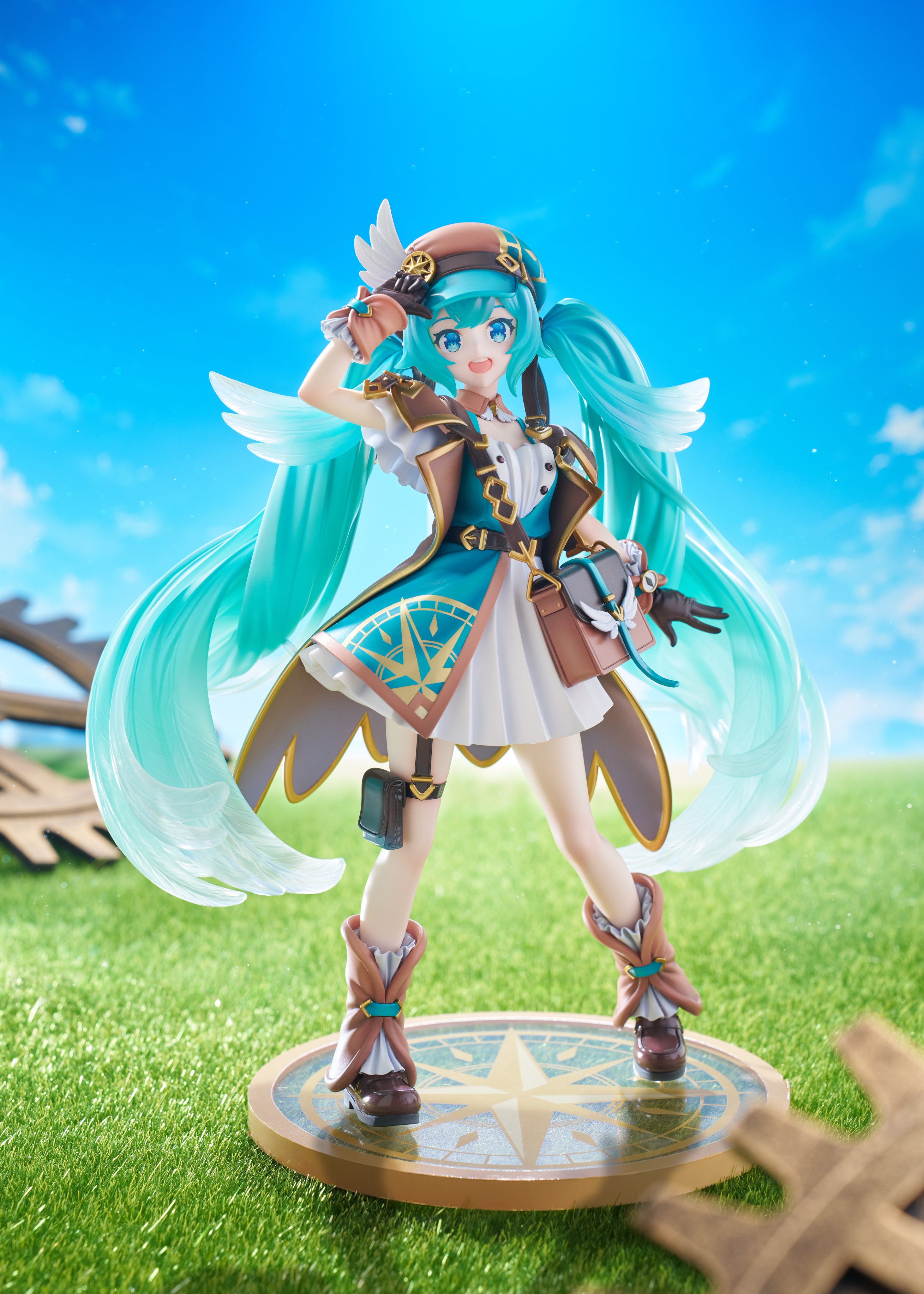 Good Smile Company初音未來「100番目の冒険」1/7比例模型震撼登場！KEI全新插畫完整立體化，清爽光翼造型美到令人窒息 - oneone宇宙