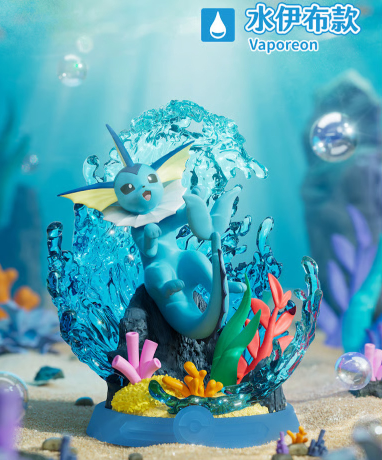 海外限定《Pokémon寶可夢》 × Funism 聯名企劃第三彈登場 「悠享吧！伊布系列盲盒」一次收藏 9 款伊布進化型態，療癒系場景設計 ...