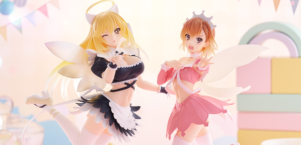 超萌降臨《科學超電磁砲》天使與惡魔美少女化身！美琴×操祈全新Luminasta公仔甜蜜登場 - oneone宇宙