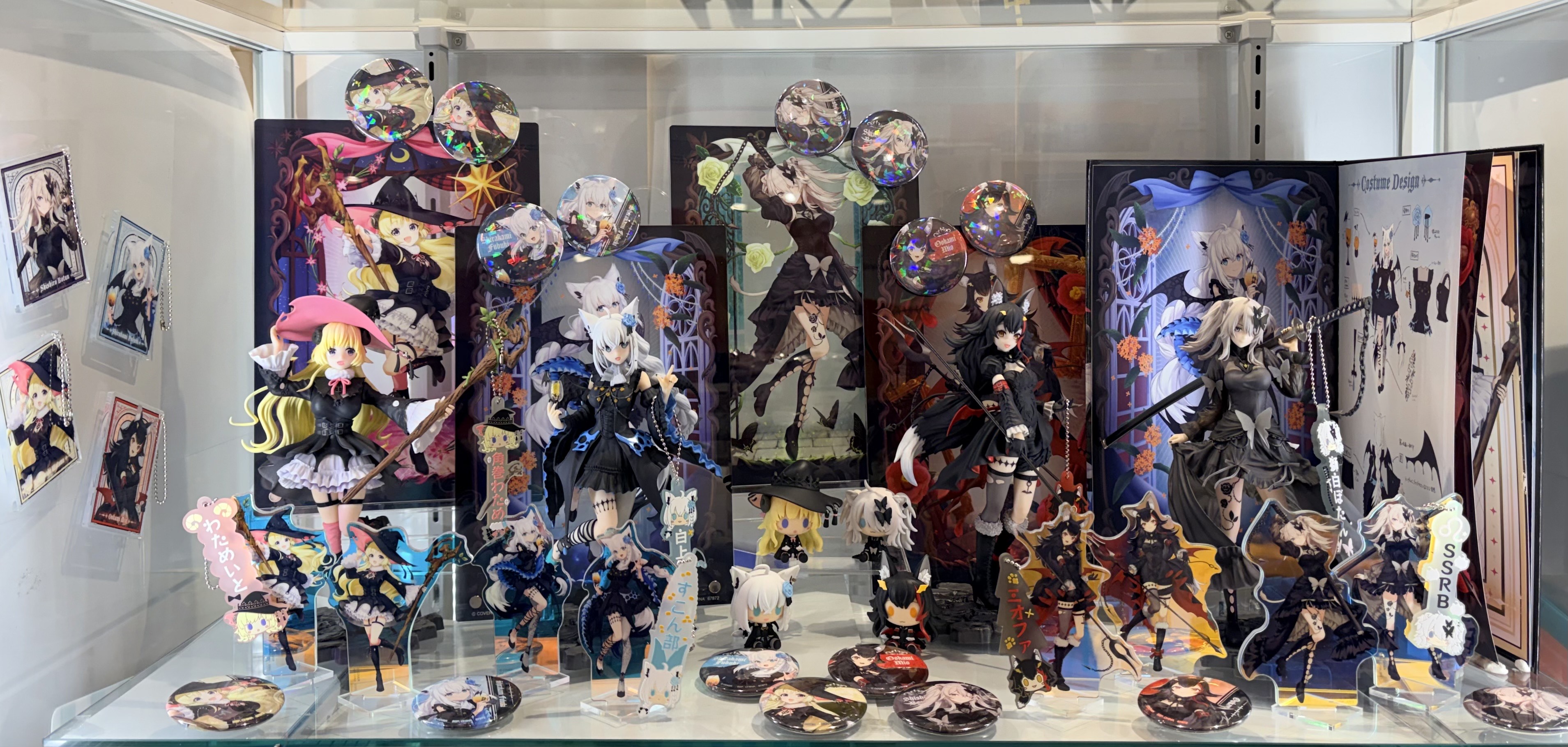 【2026一番賞實體曝光】hololive《Villain Style》反派女主降臨！白上吹雪、大神澪、角卷綿芽、獅白牡丹暗黑模型細節全公開 ...