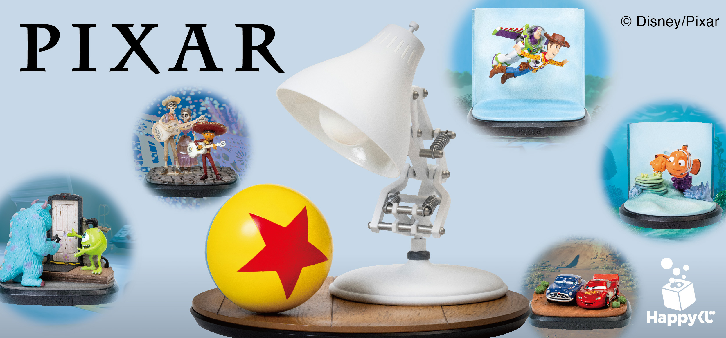 快樂賞 《皮克斯(PIXAR)》經典角色與場景~經典還原 絕對收藏！ - oneone宇宙