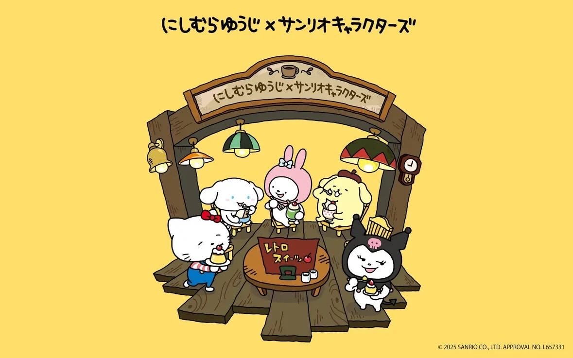 超人氣系列《Nishimura Yuji 西村裕二》×《三麗鷗角色》驚喜聯名來襲 ! 多款全新商品將於3月22日限量登場 ~ - oneone宇宙