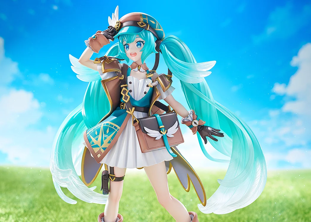 Good Smile Company初音未來「100番目の冒険」1/7比例模型震撼登場！KEI全新插畫完整立體化，清爽光翼造型美到令人窒息 - oneone宇宙
