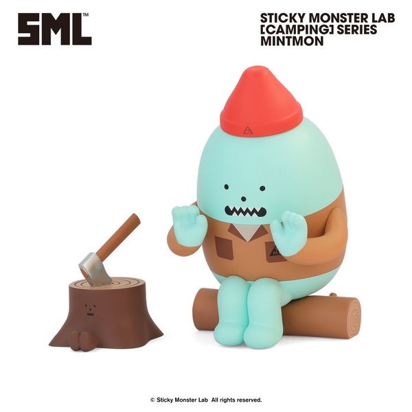 SML MINI 黏黏怪物研究所 露營系列盒玩 - oneone宇宙